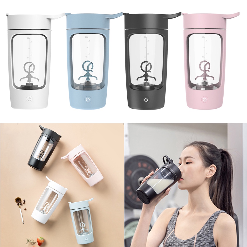 [Ahagexa] Electric Protein Shaker Bottle, Made with USB Shaker Cups for ...