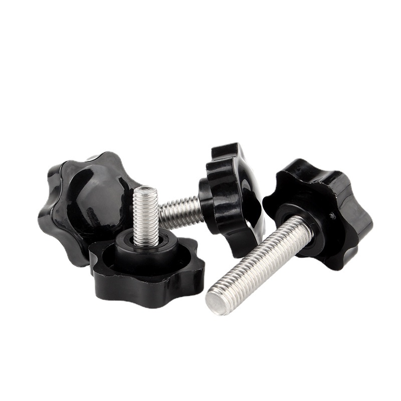 【WDY】SUS304 M4 M5 M6 M8 M10 Torx handle screw star handle six star ...