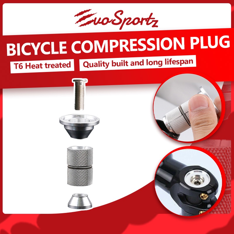 Bicycle Steerer Compression Plug | Bike Fork Expander | Fork Plugs ...