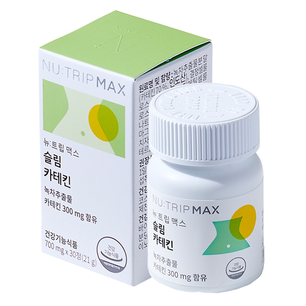 [NU:TRIP] MAX Slim catechins (700 mg x 30 tablets) | Shopee Singapore