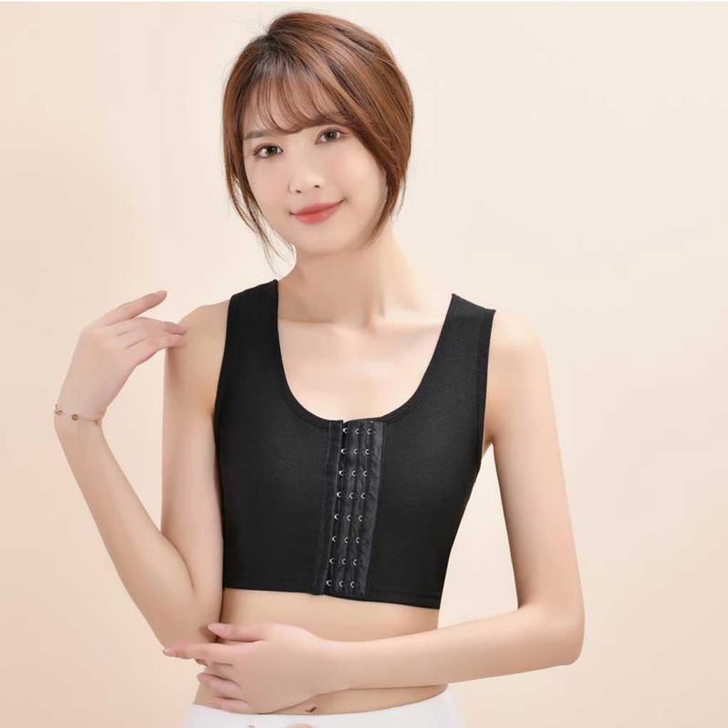 Vest Stretchable Tank Top Chest Binder Trans Underwear Strengthen ...