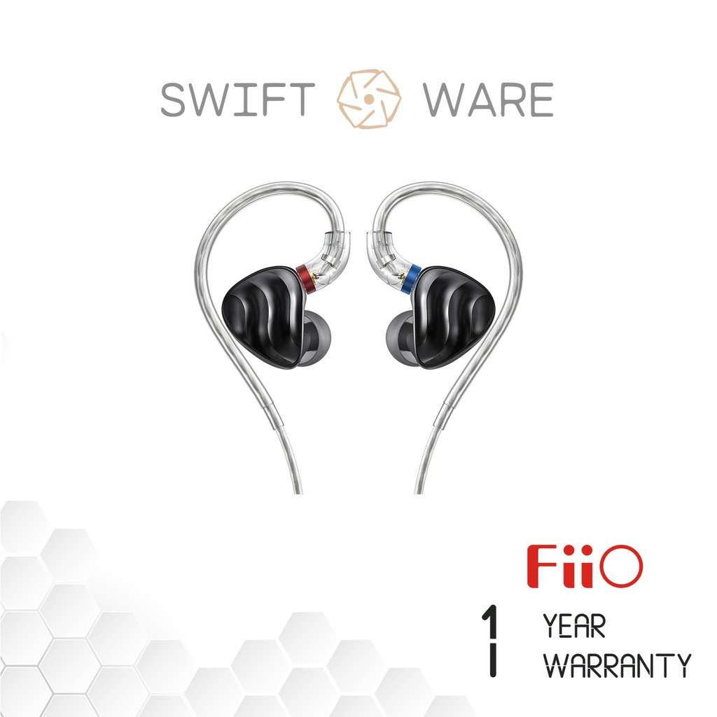 FiiO FH3 - 2 BA 1 Dynamic Driver Hybrid Earphones IEM | Shopee Singapore