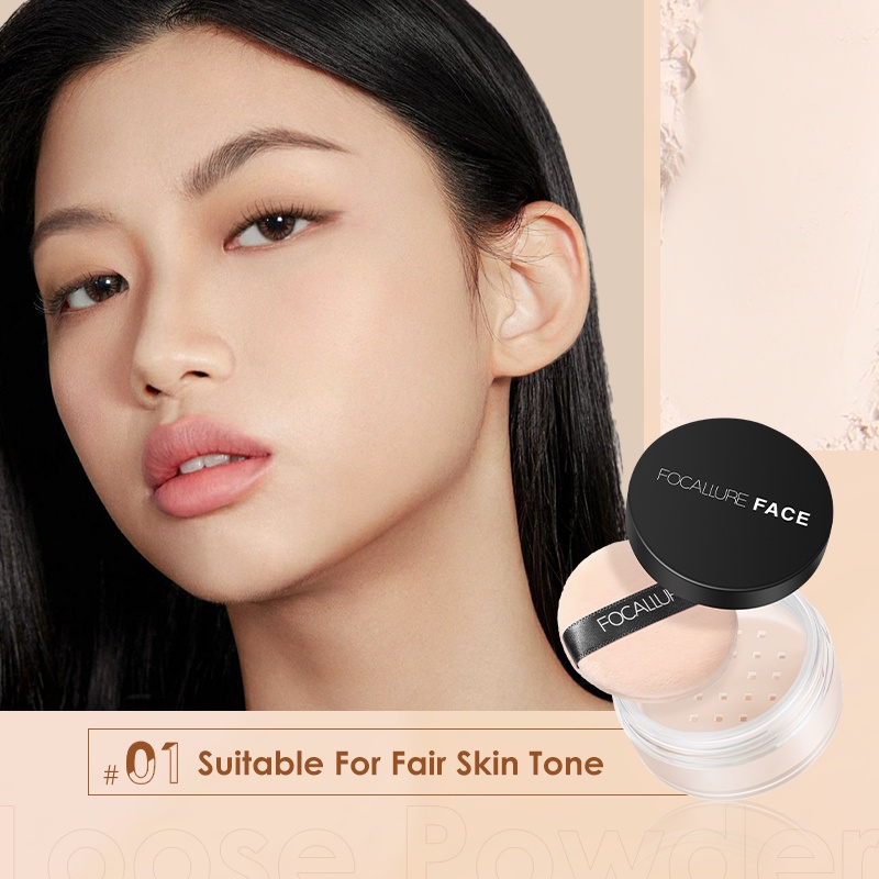 FOCALLURE 3 Colors Loose Setting Powder Face Makeup | Shopee Singapore