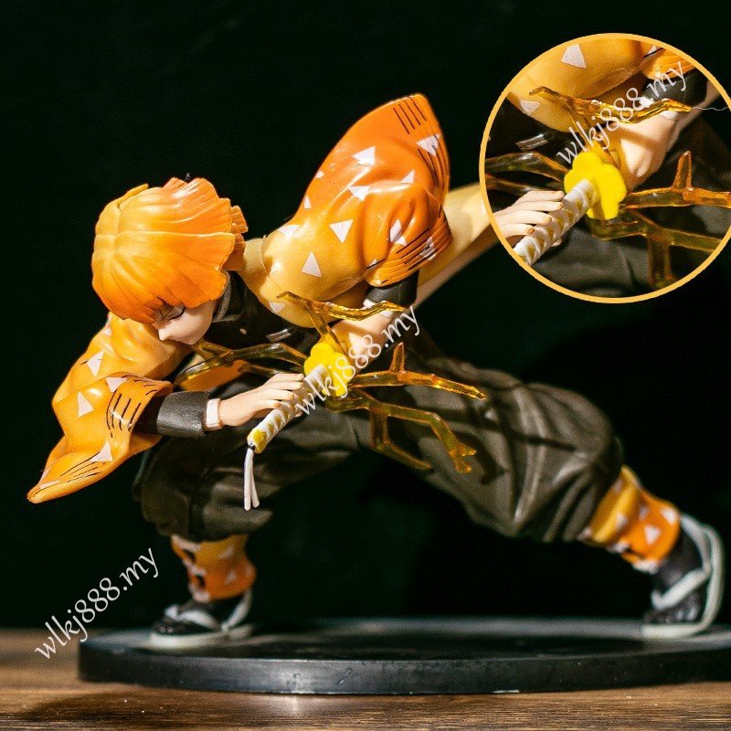 Demon Slayer Action Figure15CM Zenitsu Agatsuma Rengoku Kyoujurou ...