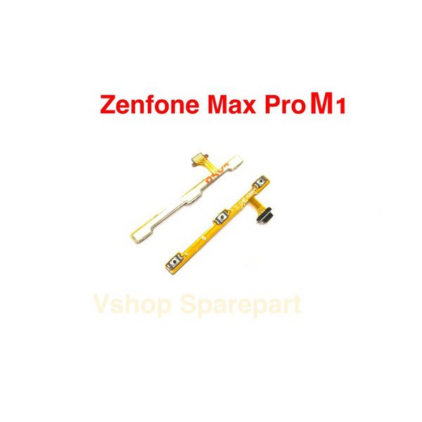 WMK Flexi Flexible Flexible Power On Off Volume Asus Zenfone Max Pro M1 ...