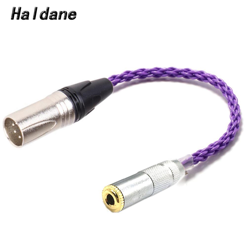 Haldane HIFI 4pin XLR Balanced Male to 3.5mm Stereo Female Audio ...