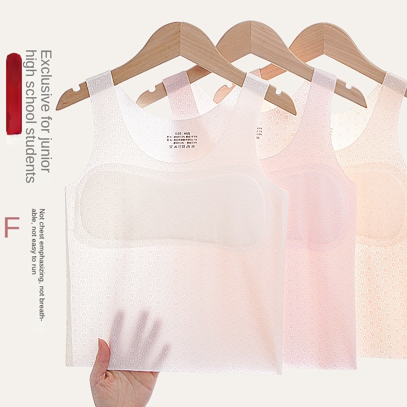 Girls' Vest Development Period 7-12 Years Old Older Children Elementary ...