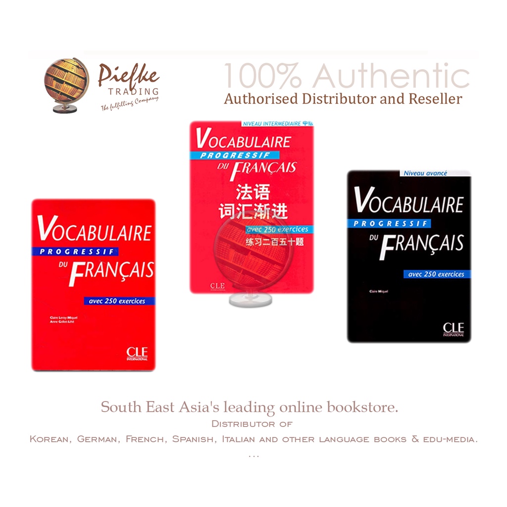 Vocabulaire progressif du Français: Advanced Level, Intermediate Level ...