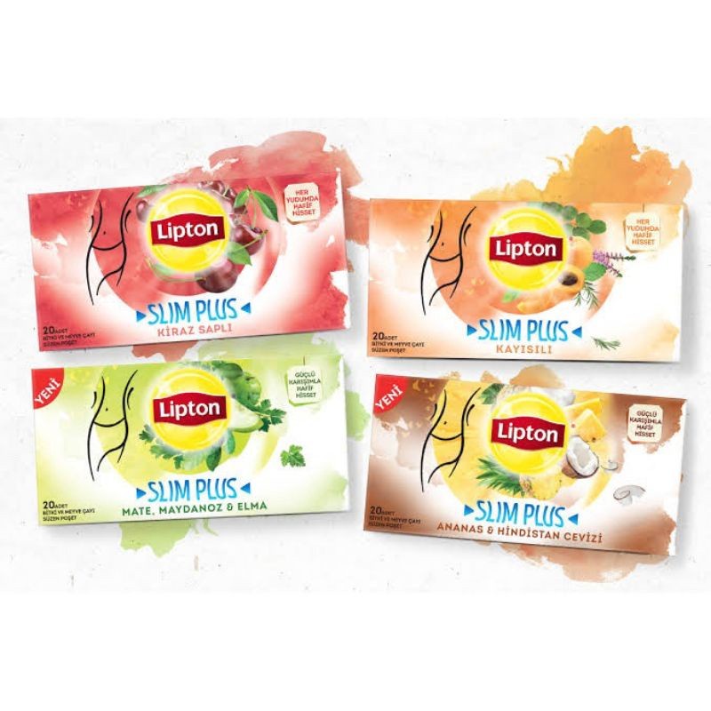 Retail Lipton Slim Tea Turkey Tea / Slim Tea Plus Turkish Lipton Diet ...
