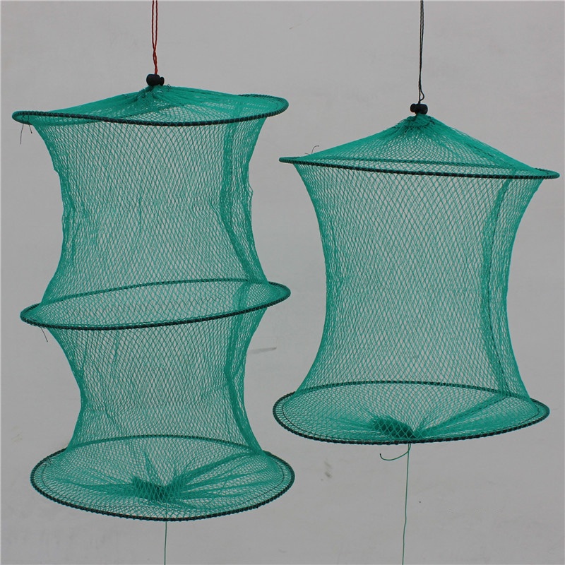 Foldable Fishing Trap Net Crab Prawn Shrimp Crayfish Lobster Bait ...