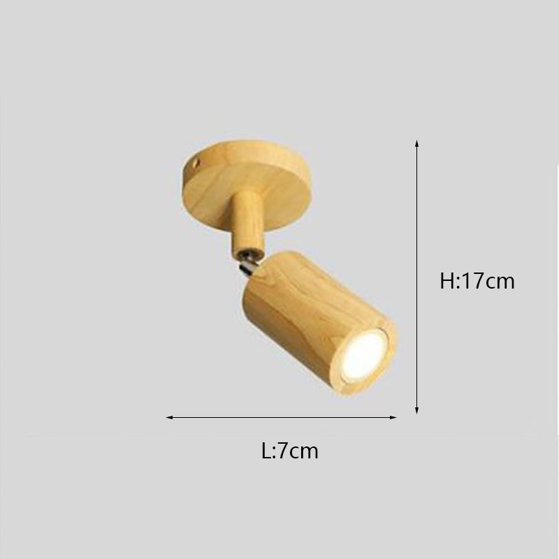 Japanese Log Led Track Light Dining Light Restaurant Light Modern ...