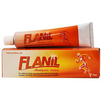FLANIL CREAM ( 60G ) - Analgesic Cream | For Muscle Pain | Shopee Singapore