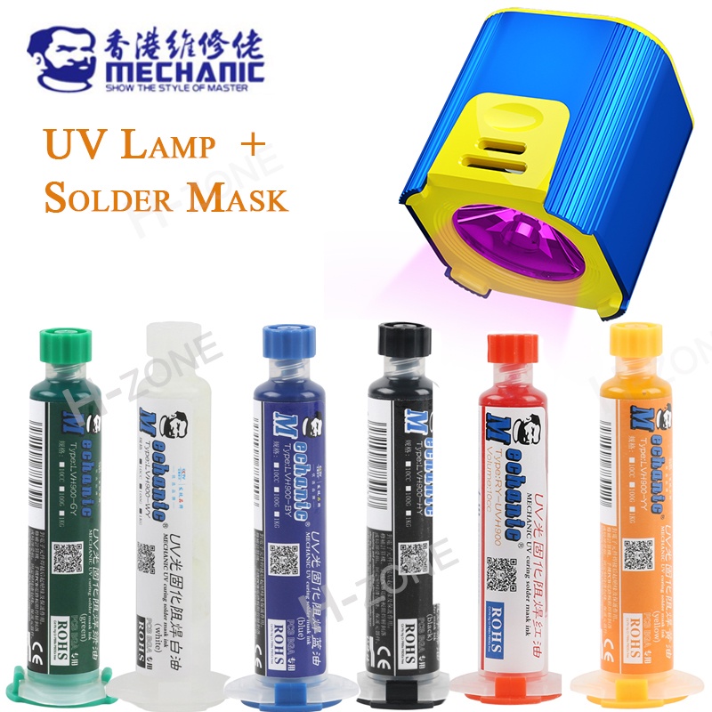 10cc Green UV Solder Mask BGA PCB Paint Prevent Corrosive Arcing Soldering Paste Flux PCB UV ...