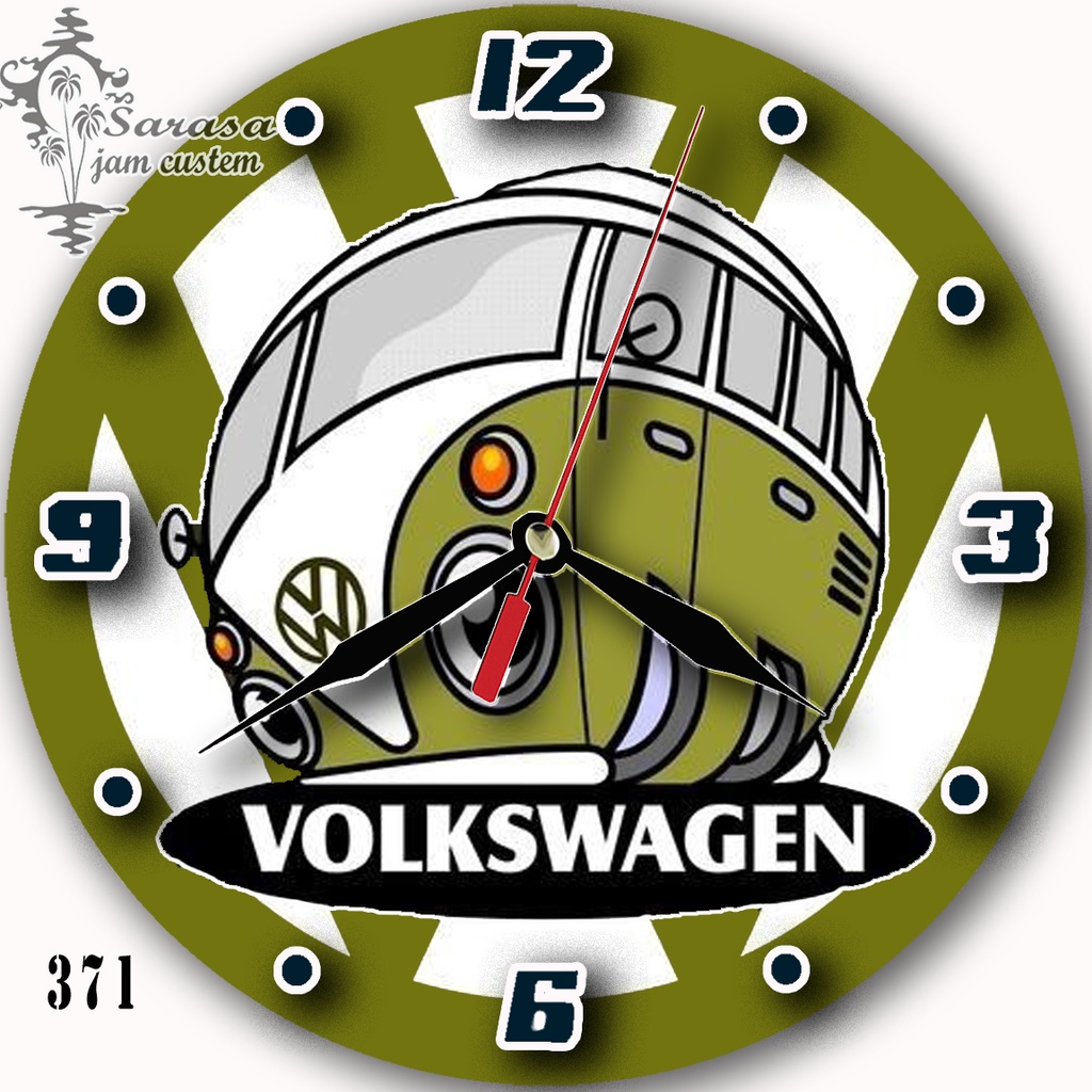VW VOLKSWAGEN 371 CUSTOM CAR WALL CLOCK | Shopee Singapore