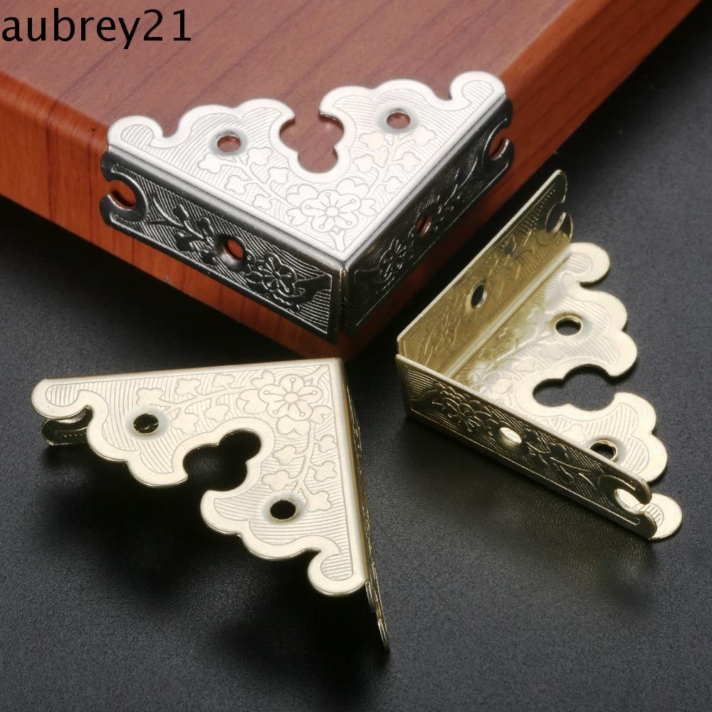 AUBREY1 Wooden Box Corner Protector Furniture Fitting 4 Pcs Table ...
