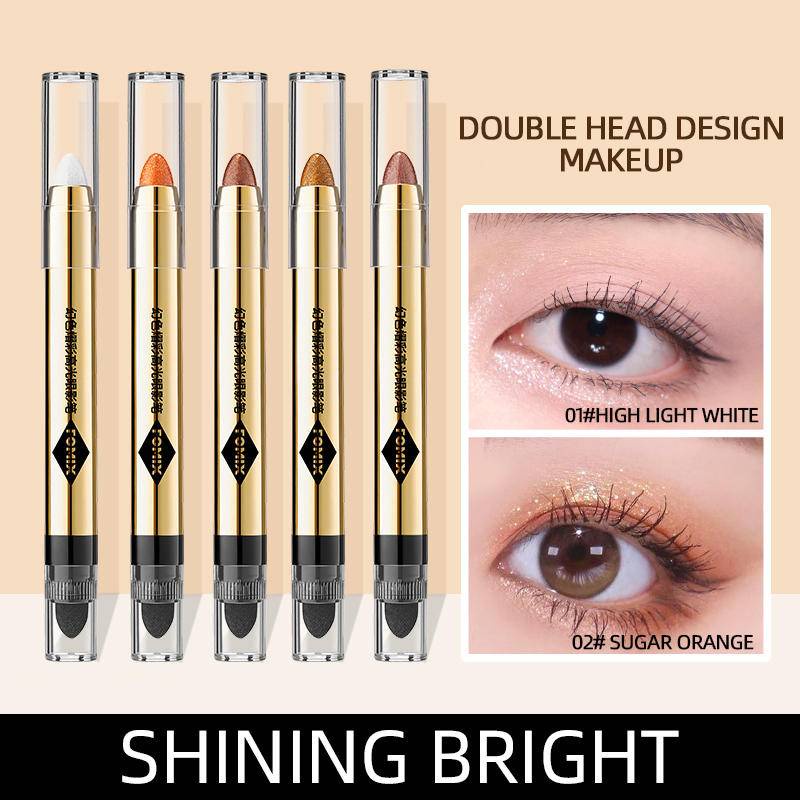 MYHO Lying Silkworm Pen Eyeshadow 6 Colors highlighter pen Waterproof ...