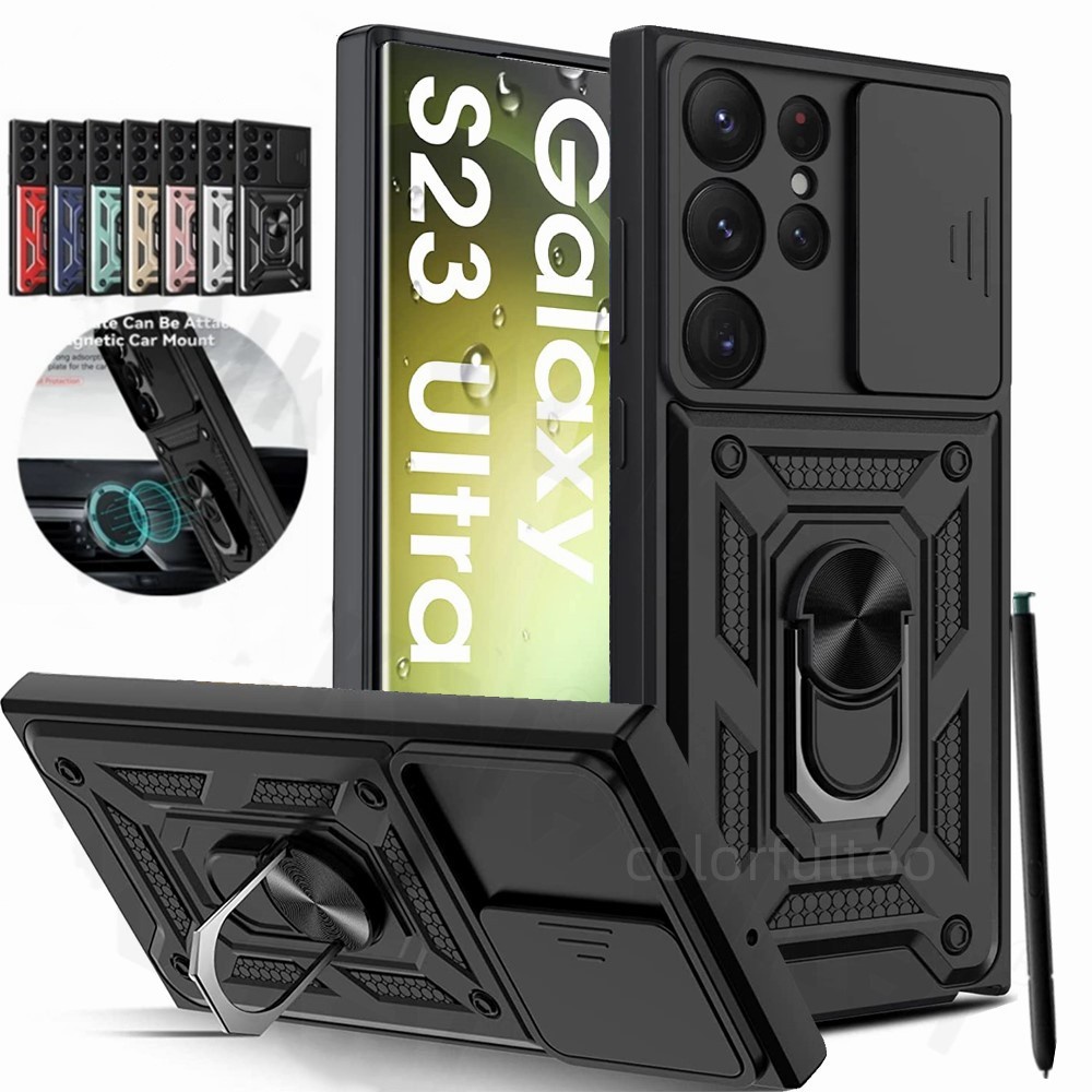 Camera Protection Case For Samsung Galaxy S23 Ultra Plus S23Plus S23 ...