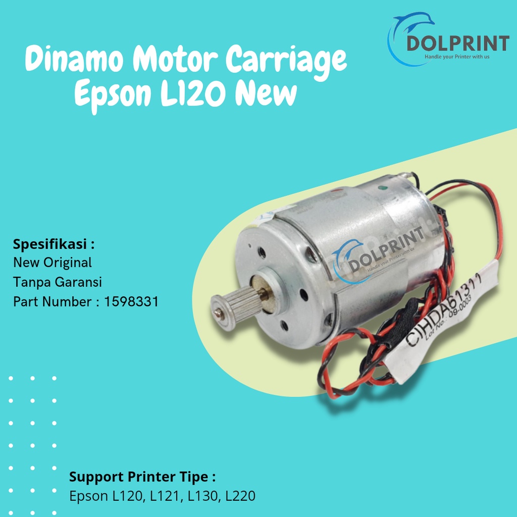 Dynamo Motor Carriage Epson L120 L130 L220 L360, Epson L120 L130 L220 ...