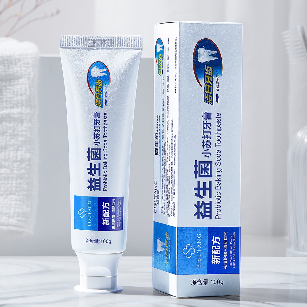 【READY STOCK】Bisutang Probiotic Baking Soda Toothpaste in Addition to ...