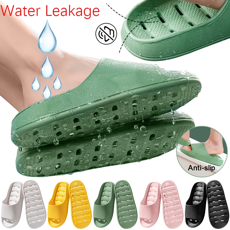 Delicate Design Mesh Hole Water Leakage Slippers Soft Slide Sandals for ...