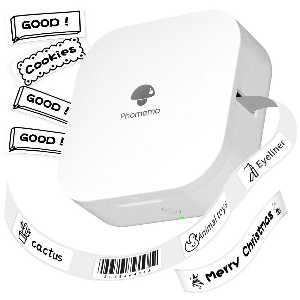 Itari Portable Printer Q30 Sticker Label Maker Machine Mini Pocket ...