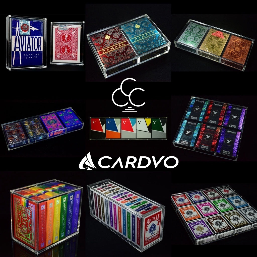Acrylic Carat Cases by Carat Case Creations Playing Cards storage and ...