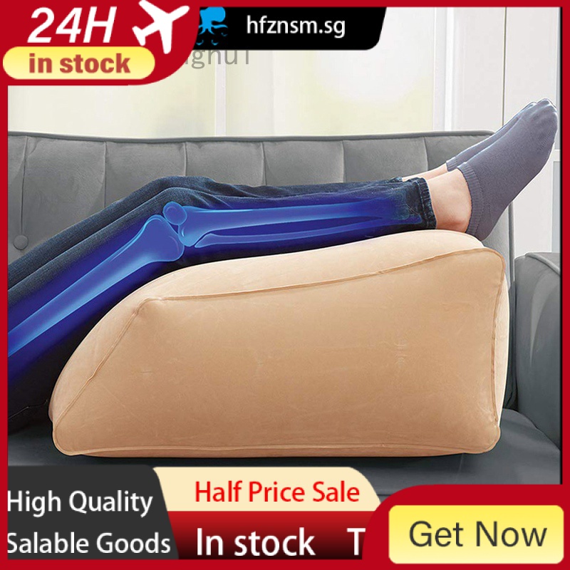 【Available】Leg Ramp Inflatable Leg Pillow Wedge Pillow Elevates Legs ...