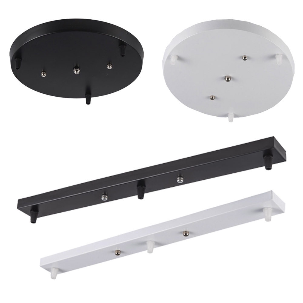 Pendant Light mounting Accessory 3 lamps bar Round Ceiling Mounted ...