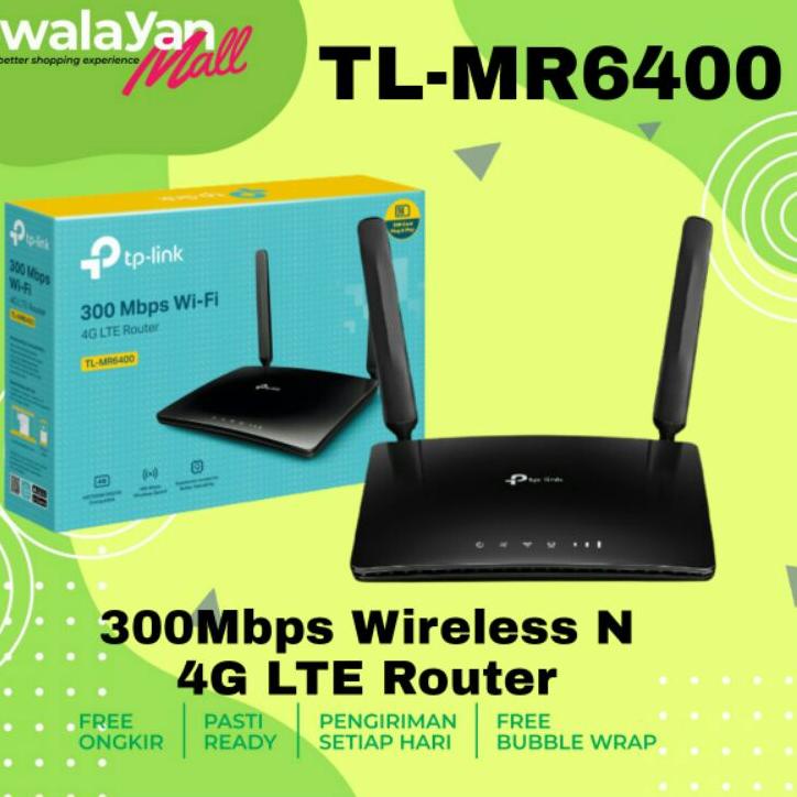 Newtplink TL-MR6400 Wireless N300 4G LTE Router | Shopee Singapore