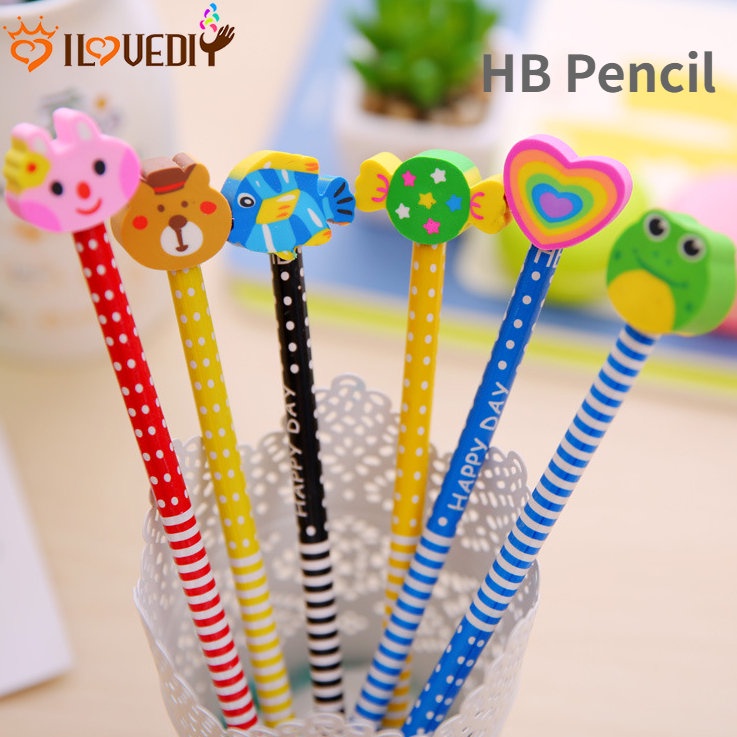 [Featured]Random Color Kids Drawing Writing Pen Cartoon Animals Cute ...