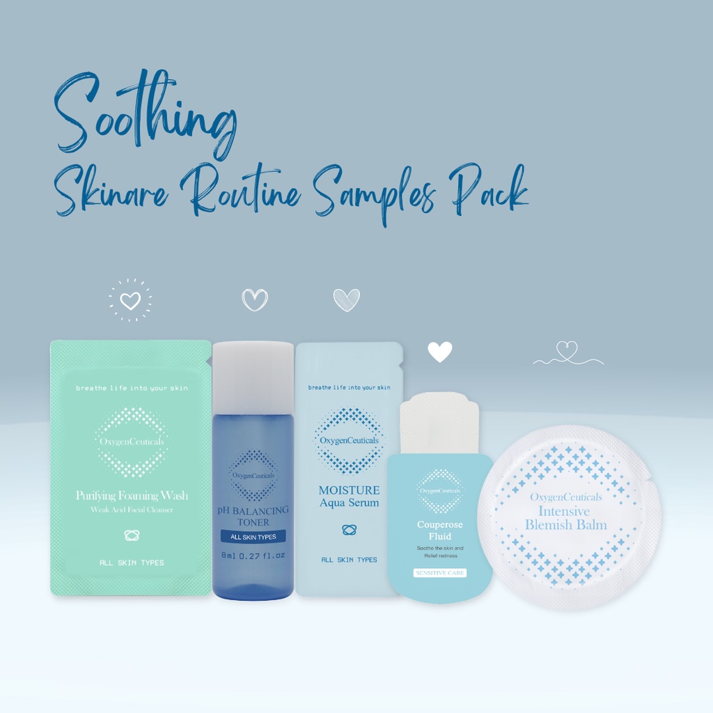 Skincare Routine Samples Pack(9pcs) | Shopee Singapore