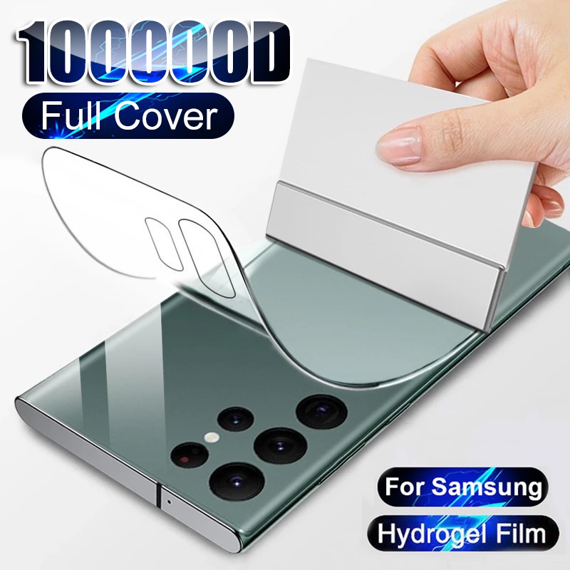 Full Cover Hydrogel Film For Samsung Galaxy S23 S22 S21 S20 Plus S23 Ultra S23FE S21FE S20FE ...
