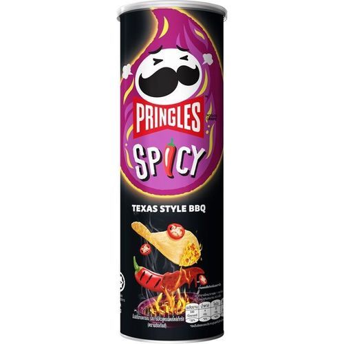 Pringles Potato Chips Texas Style Spicy Barbecue Flavor 97g | Shopee ...