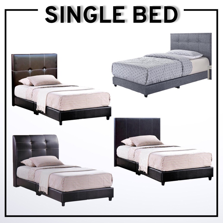 Single Bed Divan Bed Single Bedframe | Shopee Singapore