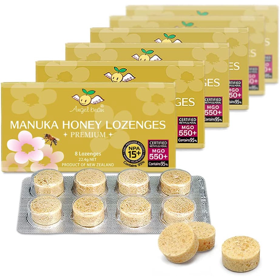 Manuka Honey Lozenges MGO550+ /UMF15+ Manuka Honey 95% Candy New ...