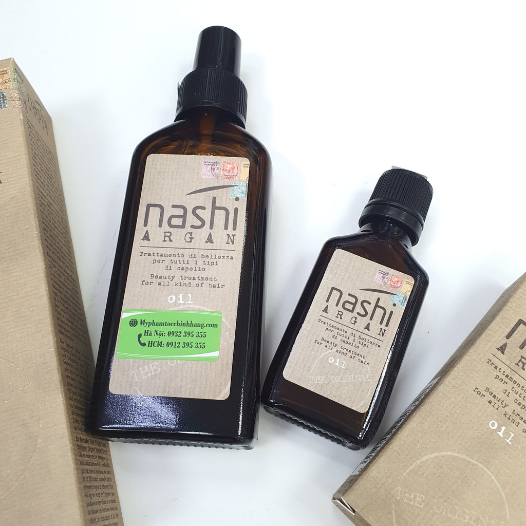 Nashi ARGAN HAIR ESSENTIAL OIL 100ML for shine, restores hair Camy ...