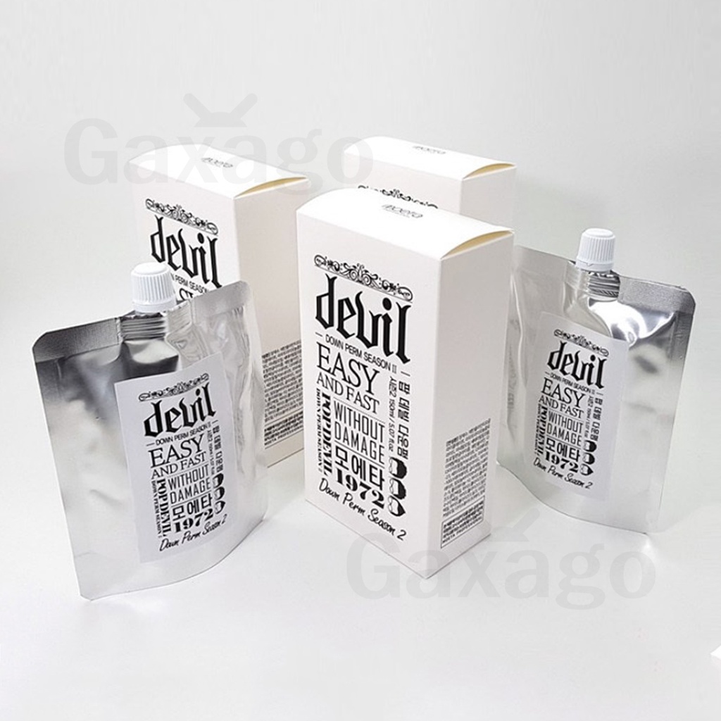 [ Moeta Devil ] Self Down Perm Man Side Hair Permanent Perm Hair ...