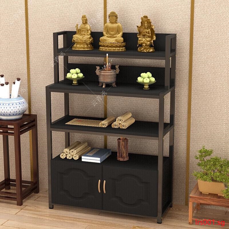 Buddhist altar standing cabinet Fortuna with door for table Buddha Tai ...