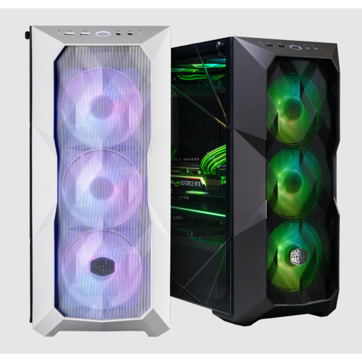 Cooler Master MasterBox TD500 Mesh with Controller ARGB Mid Tower T.G ...
