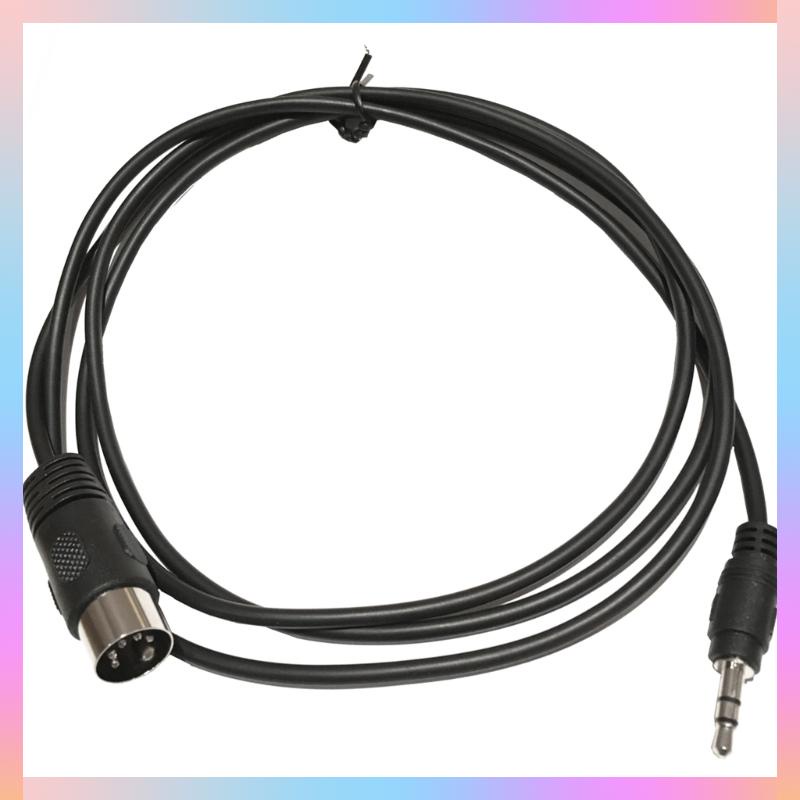 Bang 5-Pin DIN-Male Cable Replacement ,5 Pin Din MIDI Plug to 3.5mm ...
