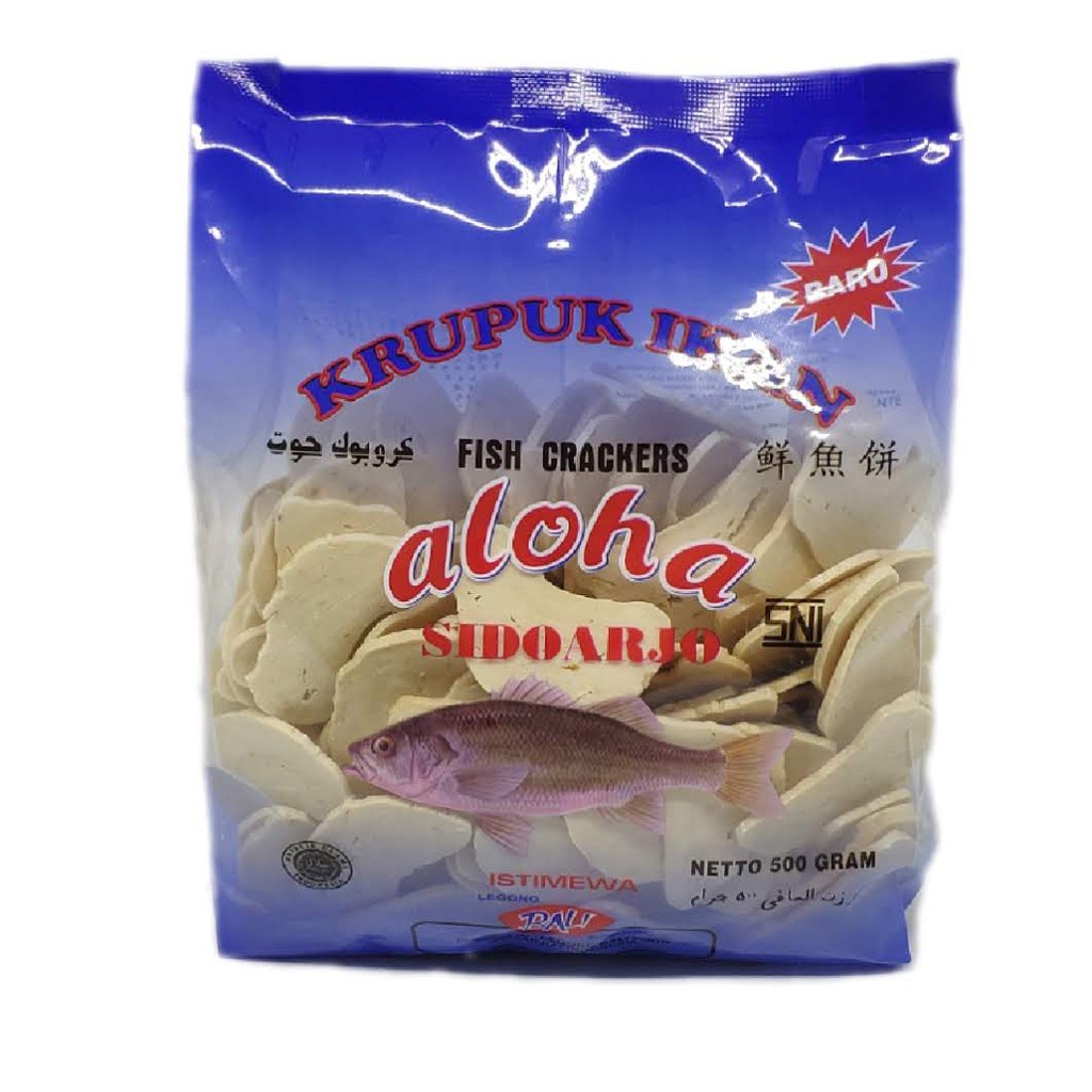 ALOHA Special Mackerel Fish Crackers 500g | Shopee Singapore