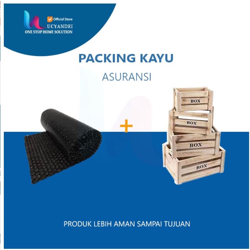 KAYU Wooden PACKING (Large) | Shopee Singapore