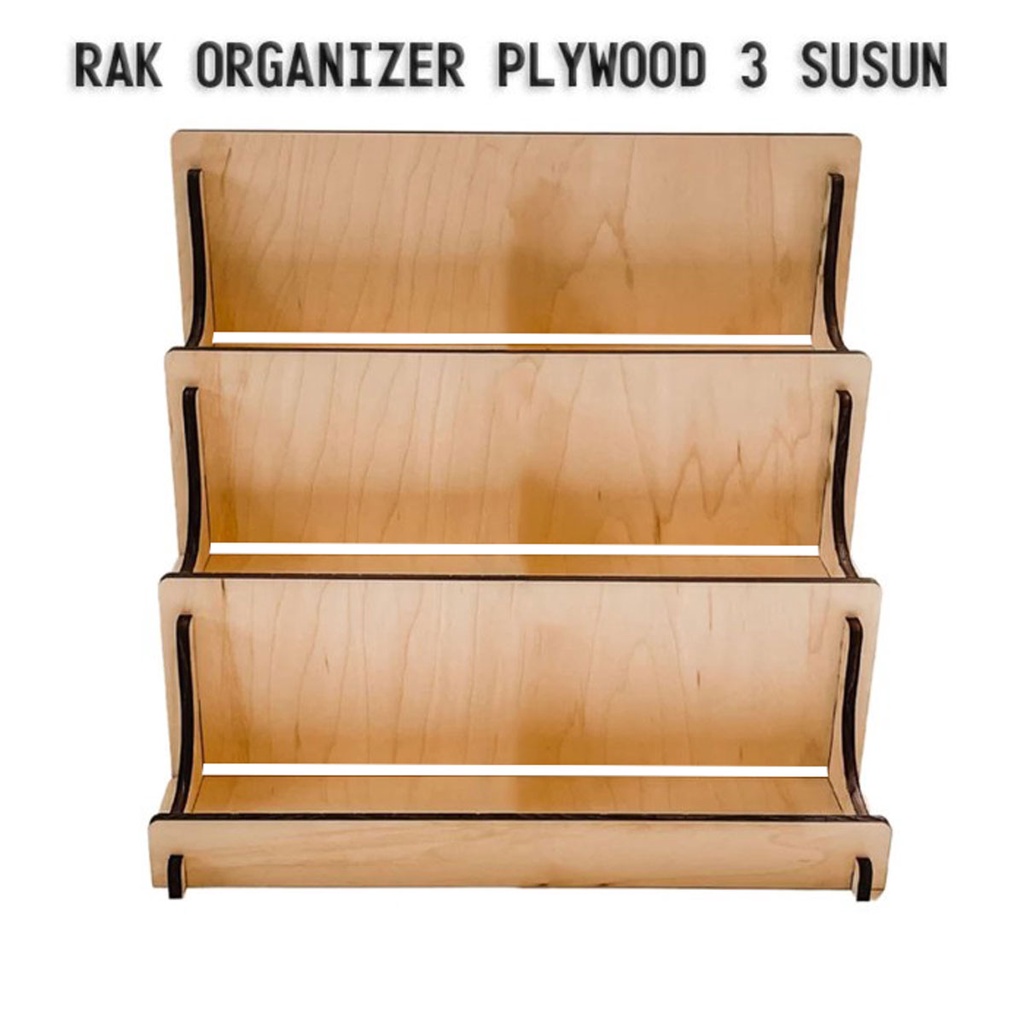 3-tier Spice Rack/Wooden Shelf Rack/Multipurpose Shelf/Minimalist Shelf ...