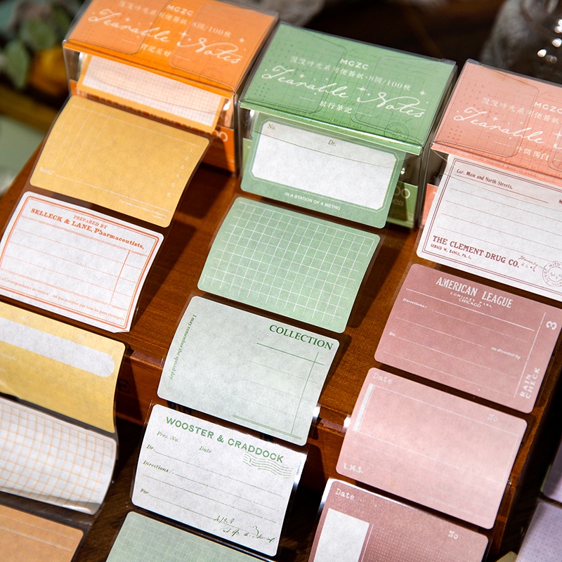 MOHAMM 100Sheets Sticky Washi Tape for To Do Lists Message Take Notes ...