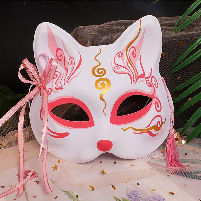 Halloween Mask Masquerade Party Mask Fox Mask Fox Mask Half Face Mask ...