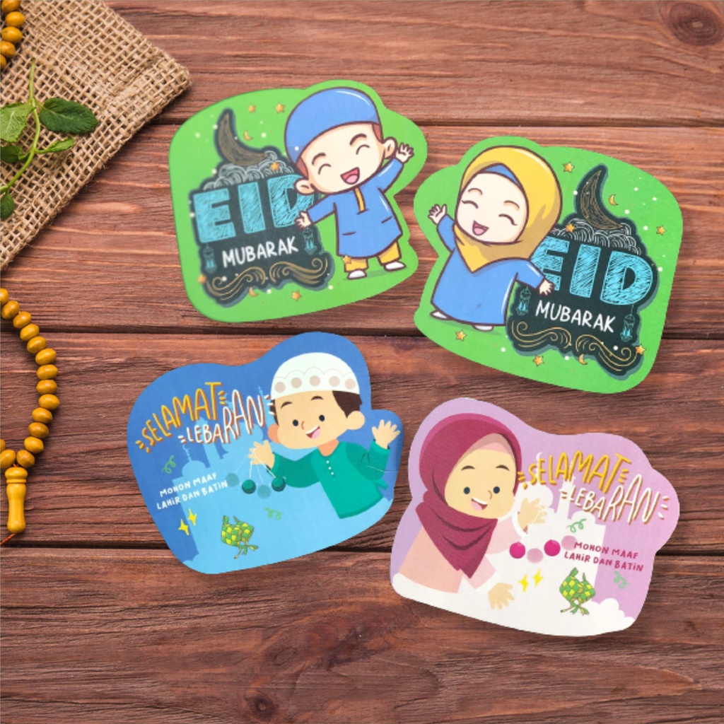 Cute Eid Envelopes/3D Shape Eid Envelopes 6pcs | Shopee Singapore