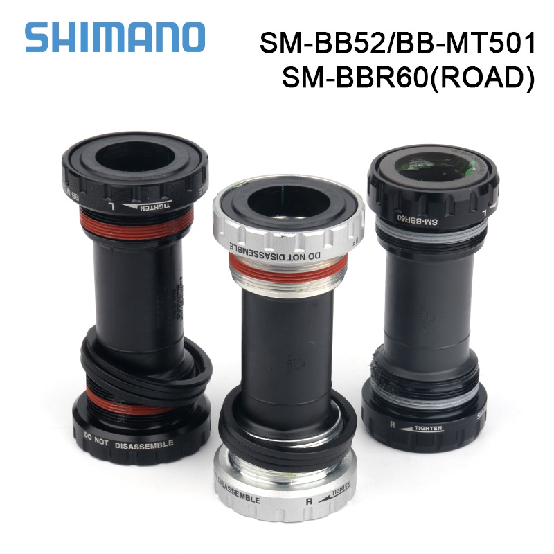 Shimano DEORE XT SLX SAINT Threaded Bottom Bracket SM-BB52/MT501/BBR60 68/73 mm BSA BB MTB Road ...