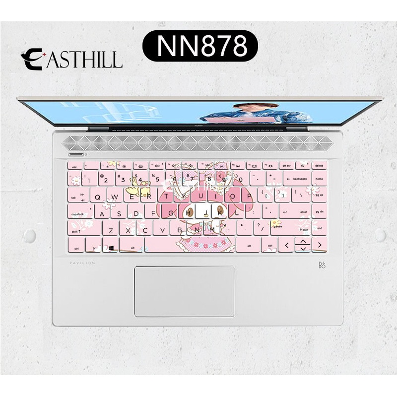 EASTHILL Sanrio Kawaii Kuromi Melody Laptop Keyboard Cover Protector ...