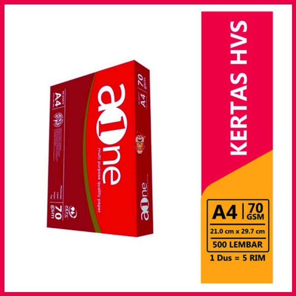 Hvs Aone A4 Paper 70gsm Ekon Copy A4 75g | Shopee Singapore