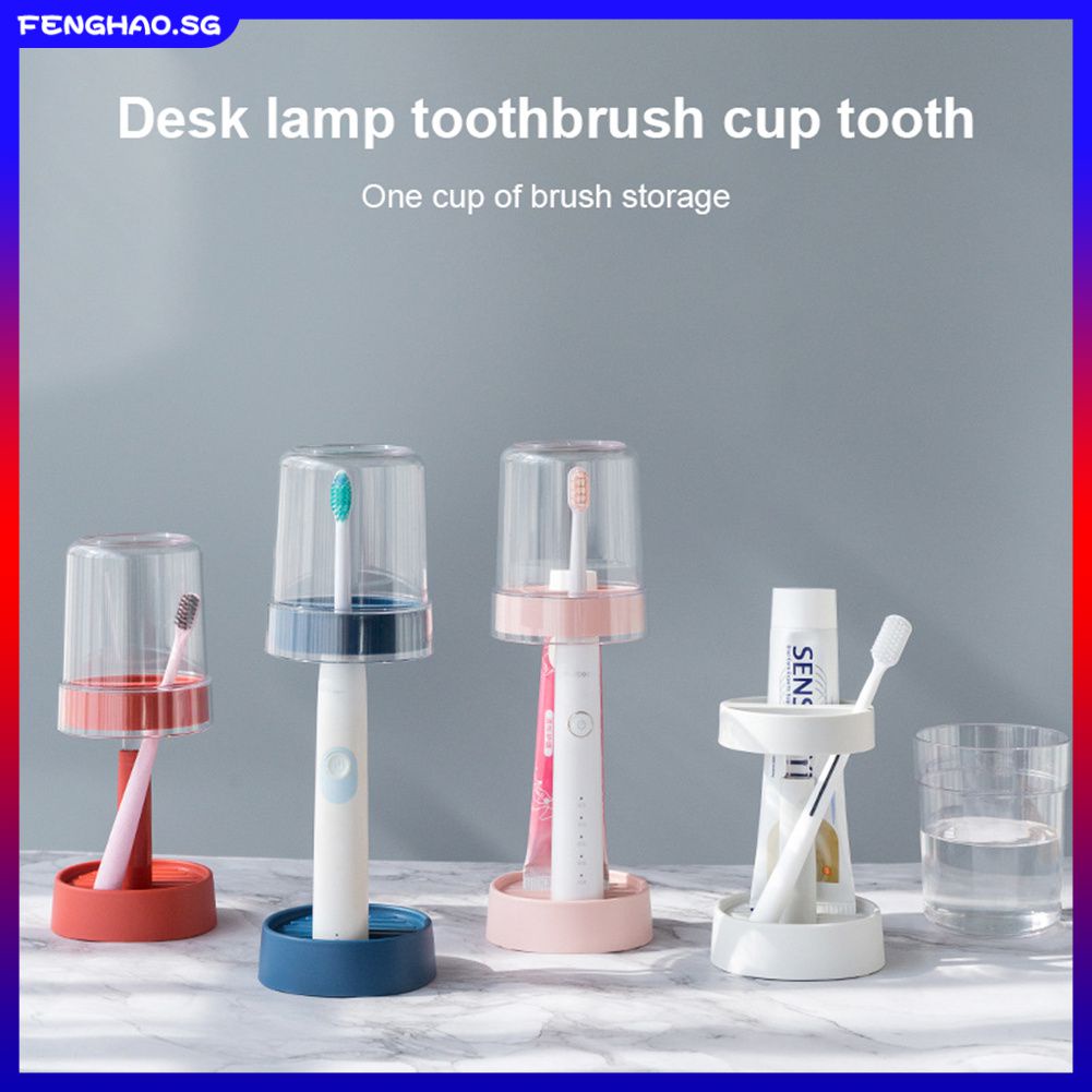 Dustproof Toothbrush Holder Bathroom Toothbrush Toothpaste Organizer ...